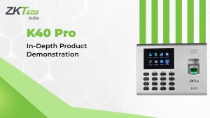 ZKTeco K40 Pro | Biometric Attendance System Mumbai